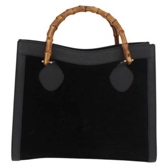 Gucci Sac &agrave; main en cuir Pre-owned - Femme - Pre-owned - Noir - Taille: ONE Size