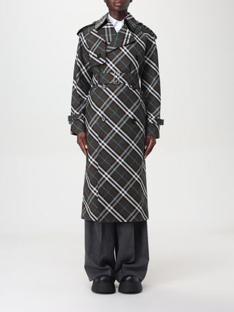 Burberry Diagonal karierten Trenchcoat