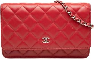 Chanel Sac bandouli&egrave;re vintage doccasion - Femme - Pre-owned - Rouge - Taille: ONE Size