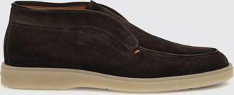 Santoni Chukka boots en daim avec bout rond et semelle en caoutchouc