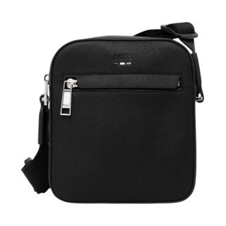HUGO BOSS Homme, Sacs, Noir, Taille: ONE Size Sac bandouli&egrave;re uni