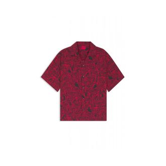 HUGO BOSS Homme, Chemises, Rouge, Taille: S Hugo - Chemises > Chemises d&eacute;contract&eacute;es
