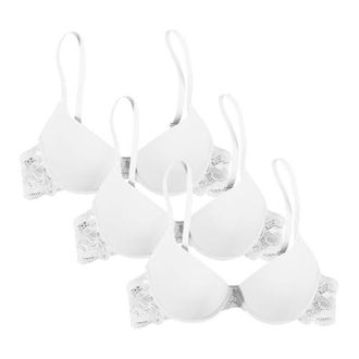 Generic Soutien-gorge 3 pi&egrave;ces pour femme avec armatures - Grande taille - Push Up - Rembourr&eacute; - Confortable - Respirant - Bonnets souples - Soutien-gorge de 