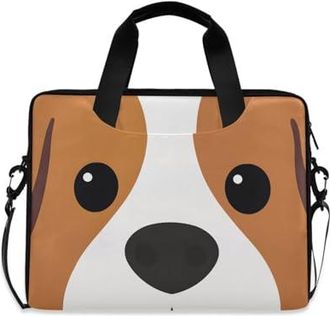 Alaza Sac pour ordinateur portable de 40,6 &agrave; 15,6 pouces - Motif t&ecirc;te de pingouin gris - Sac pour ordinateur portable de 40,6 &agrave; 15,6 - Sac fourre-tout pour 