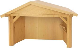 Seiffener Volkskunst Krippenstall von Schalling