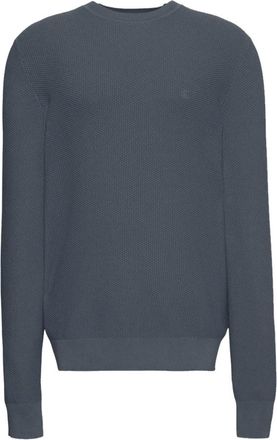 Calvin Klein Homme, Pulls, Bleu, Taille: XL Pull ras du cou textur&eacute; en coton