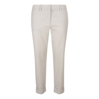 Fabiana Filippi Femme, Pantalons, Beige, Taille: 38 FR Cropped Pantalons