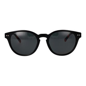 Polo Ralph Lauren Runde Sonnenbrille - - Accessories - Herren - Schwarzk - 52 MM