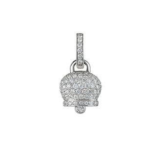 CHANTECLER Goldener Glockenanh&auml;nger mit Diamant - - Accessories - Damen - Gelb - ONE SIZE