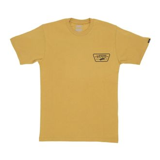 Vans Tee &agrave; &eacute;cusson complet au dos - Homme - Tops - Jaune - Taille: XL