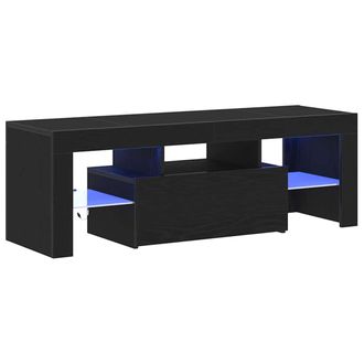vidaXL Vidaxl - Mobile Tv Nero 120 X 35 X 40 Cm Legno Multistrato