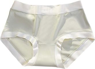 Generic Culotte sans Couture Femme Culotte Femme sans Couture Culotte Femme De Classique Grande Taille Taille Haute Soie Glac&eacute;e Gainante Sculptante Post-Gross