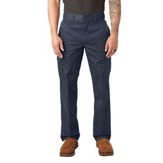 Dickies Herren, Cargo-Arbeitshose im legeren Stil, DUNKELNAVAIR, 34W / 32L