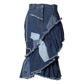 Dolce & Gabbana Damen, R&ouml;cke, Blau, 2XSGr&ouml;&szlig;e