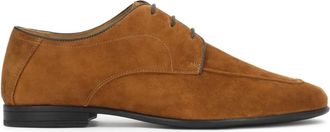 Kazar Homme, Chaussures, Brun, Taille: 45 EU Chaussures marron en daim Kazar pour hommes avec lacets