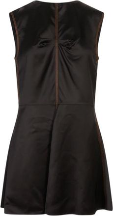 Marni Femme, Robes, Noir, Taille: 36 FR Short Robes