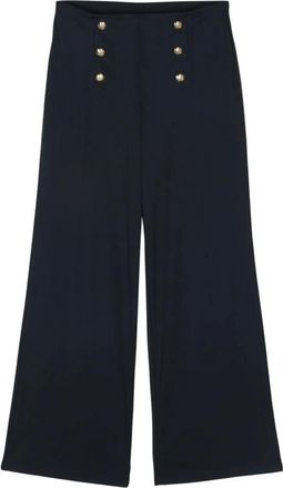 Ralph Lauren Femme, Pantalons, Bleu, Taille: 42 FR Corydon Straight Pant