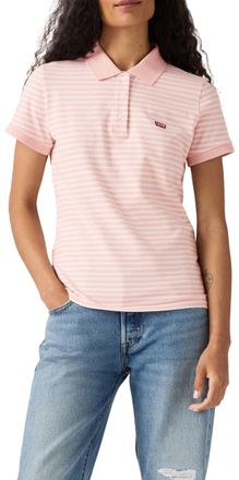 Levi's Hm Polo Marigold Stripe Peachskin