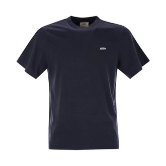 Autry Logo T-Shirt - - Tops - Herren - Blau - M