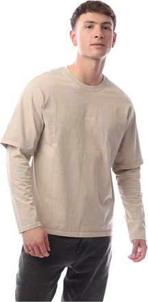 Levi's T-Shirt f&uuml;r Herren, Gestufte &Auml;rmel (Federgrau)