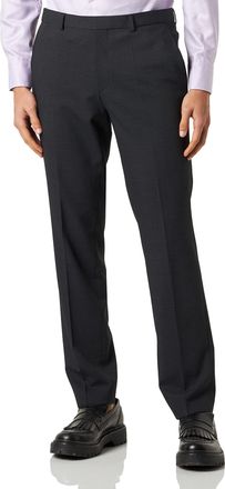 HUGO BOSS Mens HestenM204X Trousers, Charcoal10, 90