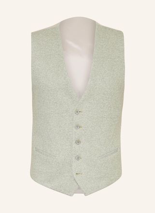 Paul Paul Anzugweste Extra Slim Fit Zum Wenden Aus Jersey gruen