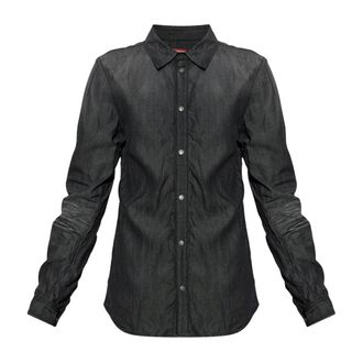Diesel D-Synar-Fsj2 Shirt - - Shirts - Herren - Schwarzk - XL