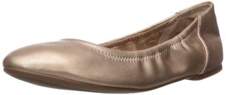 Amazon Essentials Damen Ballerinas Belice Zum Hineinschlüpfen, Roségold, 43 EU Weit