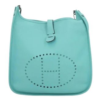 Herm&egrave;s Pre-owned Evelyne 29 Schultertasche - - Pre-owned - Damen - Blau - ONE SIZE