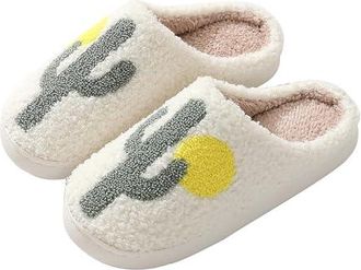 Generic Chausson Femmes Hiver Doux Pantoufles Femme Hommes Femmes Décontracté En Peluche Fond Plat Hommes Maison Pantoufles En Peluche Chaussons Pour Chaussur