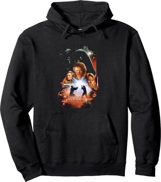 Star Wars Episode 3 Retro Classic Poster Pullover Hoodie