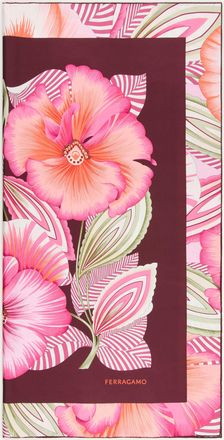 Ferragamo Ferragamo Seidentuch rot