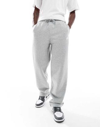 Nike Club - Pantalon de jogging droit - Gris