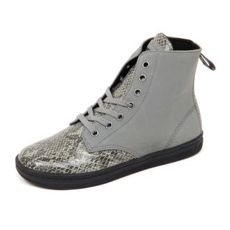 Dr. Martens Verkratzte graue Casual Sneakers - - Shoes - Damen - Grau - 41 EU