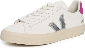 Veja Campo, Damen-Sneaker, 40 EU, Wei&szlig; Silber, 40 EU