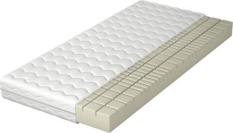 Mirjan24 Matratze Beidseitige Noykel, Schaumstoffmatratze, Polyuretchanschaumstoff T30, H&auml;rtegrad: H3, Zweiseitig, H&ouml;he: 15 cm, Polstervliesstoff (140x200)