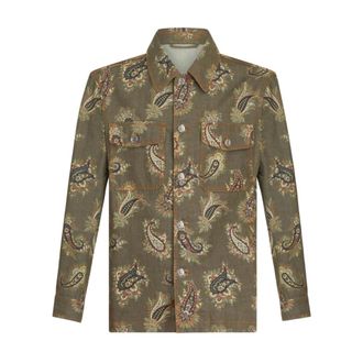 Etro Homme, Chemises, Multicolore, Taille: M Chemise Imprim&eacute; Cachemire