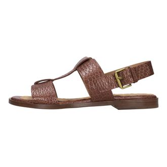 Chie Mihara Femme, Chaussures, Brun, Taille: 39 1/2 EU Sandales Plates en Cuir