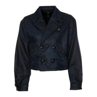 G-Star Homme, Vestes, Bleu, Taille: M Cropped Peacoat Jacket
