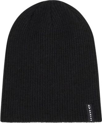 Oakley Mens Back Bone Beanie 2.0, Blackout