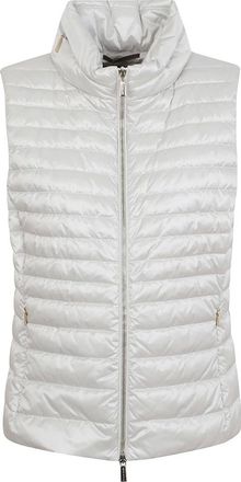 Moorer Femme, Vestes, Gris, Taille: 42 FR Gilet en nylon