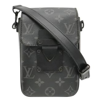 Louis Vuitton Pre-owned S Lock Vertical Wearable Wallet Monogram Eclipse Umh&auml;ngetasche - - Pre-owned - Damen - Schwarzk - ONE SIZE