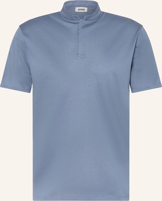 Drykorn Drykorn Jersey-Poloshirt Louis blau