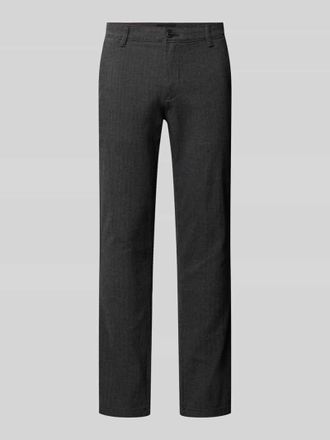 Jack & Jones Slim Fit Stoffhose mit Knopf- und Rei&szlig;verschluss Modell MARCO