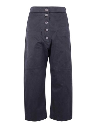 STUDIO NICHOLSON Pantalons D&eacute;contract&eacute;s - Noir