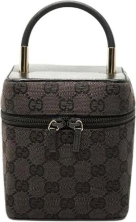 Gucci Pre-owned Toile sacs-gucci - Femme - Pre-owned - Brun - Taille: ONE Size