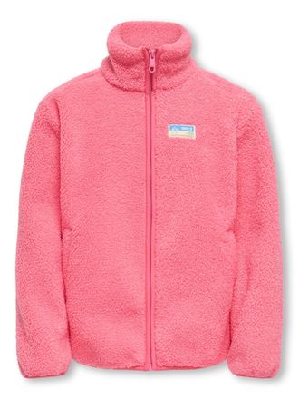 Only Damen Kogeva Life Teddy Jacket Cp OTW Noos, Pink Lemonade, Numeric_134