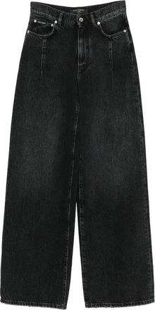 Dolce & Gabbana Straight Leg Jeans - Schwarz