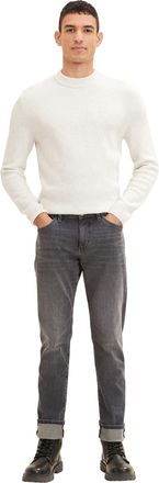 Tom Tailor Herren Josh Regular Slim Jeans 1034661, 10219 - Used Mid Stone Grey Denim, 29W / 32L