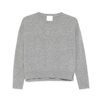 Allude Damen, Strickwaren, Grau, MGr&ouml;&szlig;e